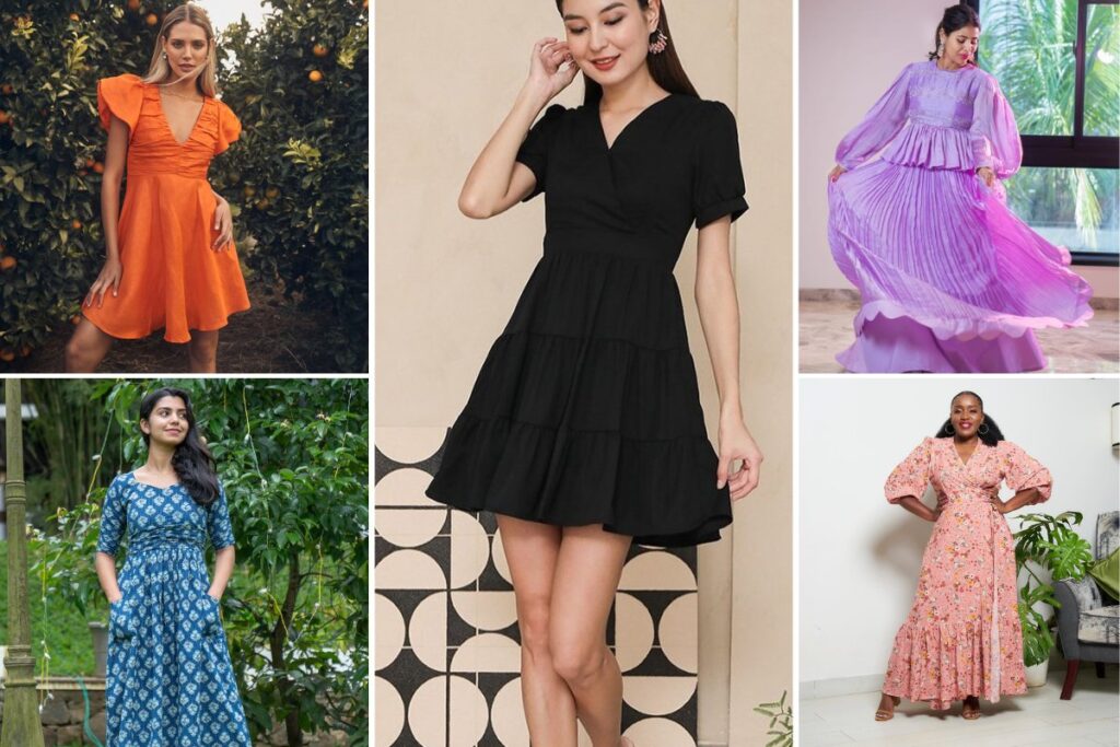 Dresses for Broad Shoulders: How to Flatter Your Figure – Chic Central