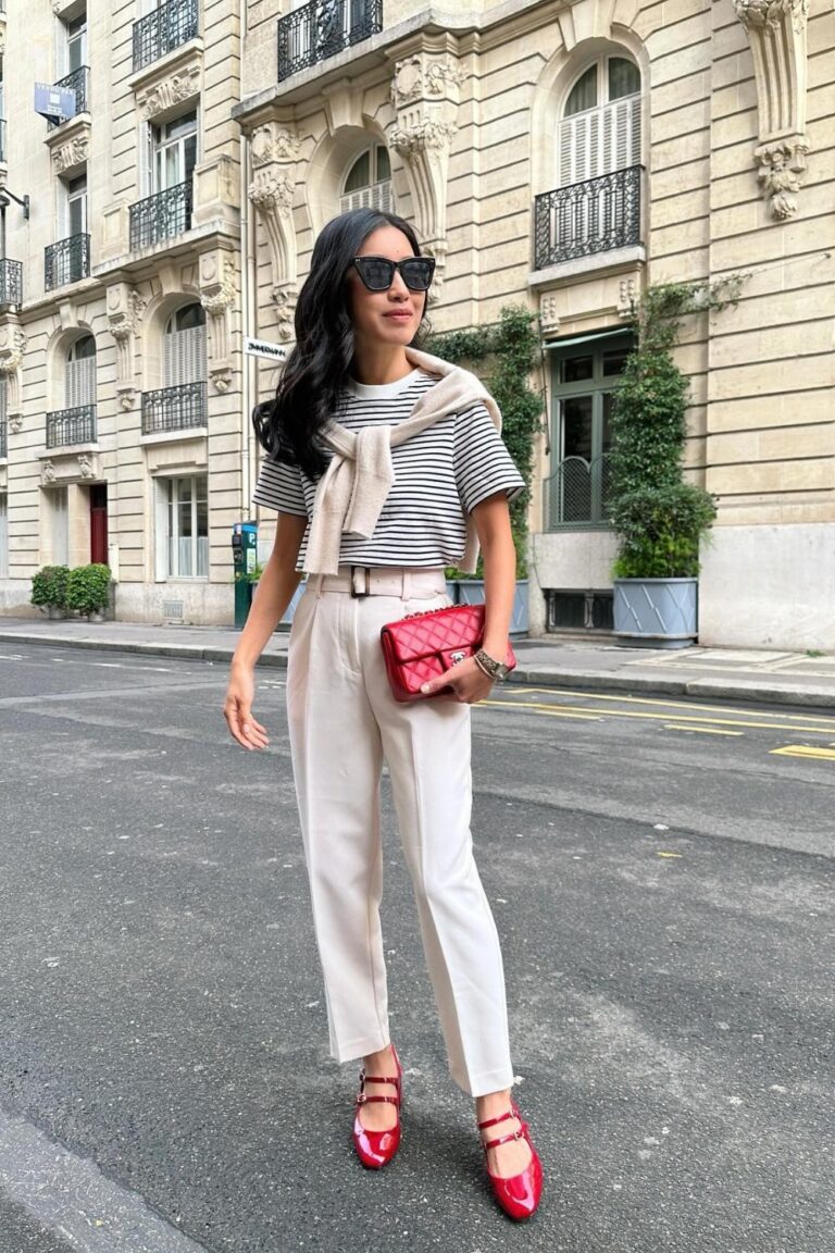 22 Elegant and Classy Ballet Flats Outfits For a Chic Look – Chic Central