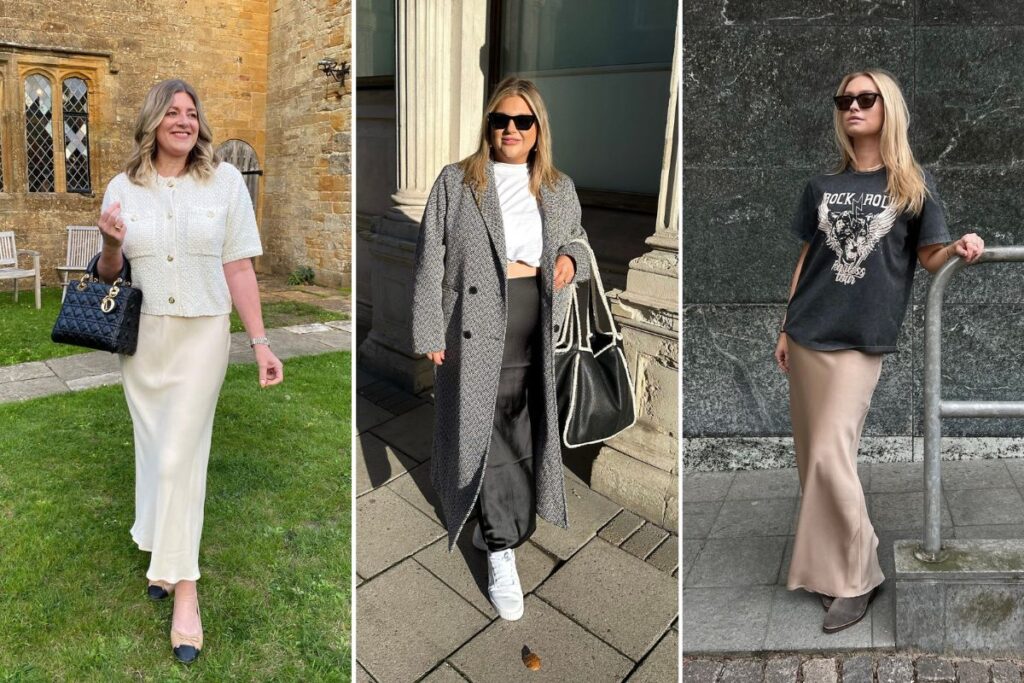 20 Chic Satin Skirt Outfits for an Elegant Look – Chic Central