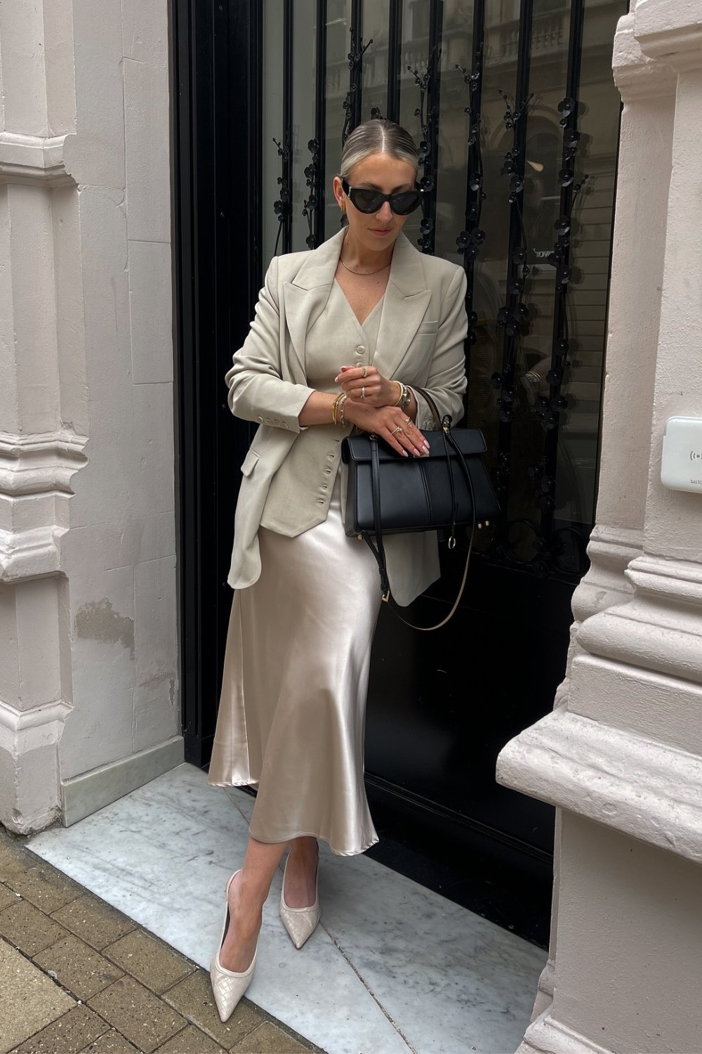 20 Chic Satin Skirt Outfits for an Elegant Look – Chic Central