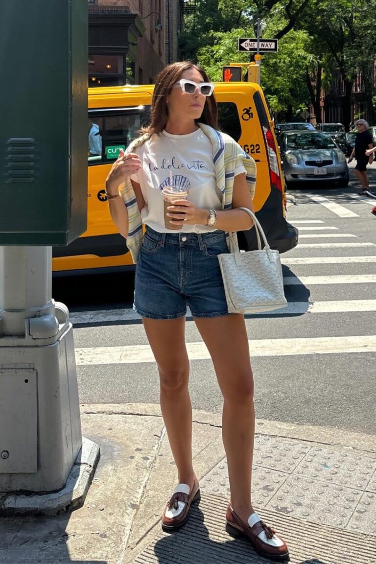 15 Cute Summer Denim Shorts Outfits to Try This Season – Chic Central